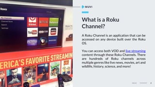 Create Roku Channels | PPTX