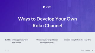 Create Roku Channels | PPTX | Home Entertainment Systems | Consumer ...
