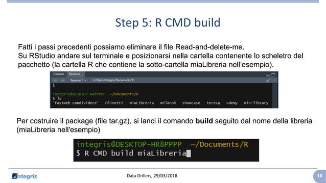 Create R package with RStudio | PPT | Free Download