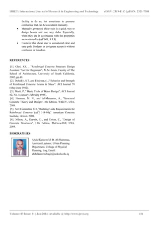 Create shear stair for reinforcement of concrete beams | PDF | Civil ...