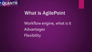Create smarter bot enabled apps with agilepoint nx | PPT
