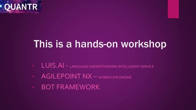 Create smarter bot enabled apps with agilepoint nx | PPT