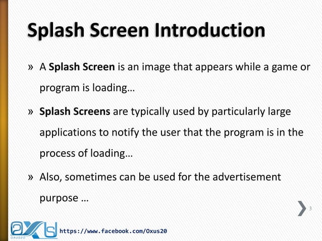Create Splash Screen with Java Step by Step | PPT