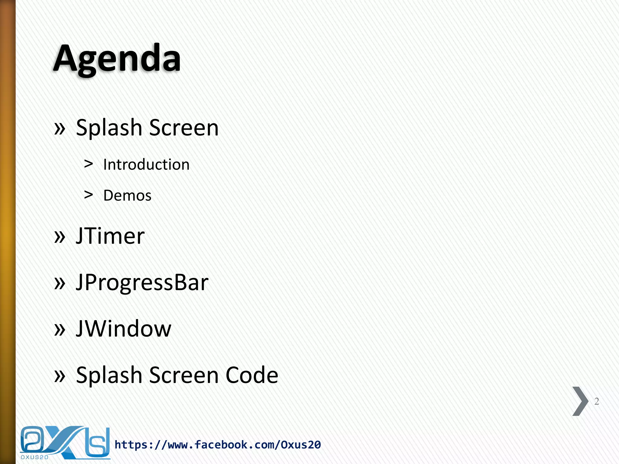 Create Splash Screen With Java Step By Step Ppt 4357