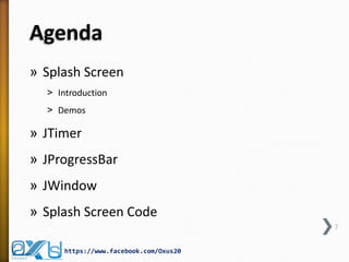 Create Splash Screen with Java Step by Step | PPT