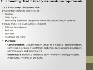 Create technical documentation IN LEVEL-3.pptx