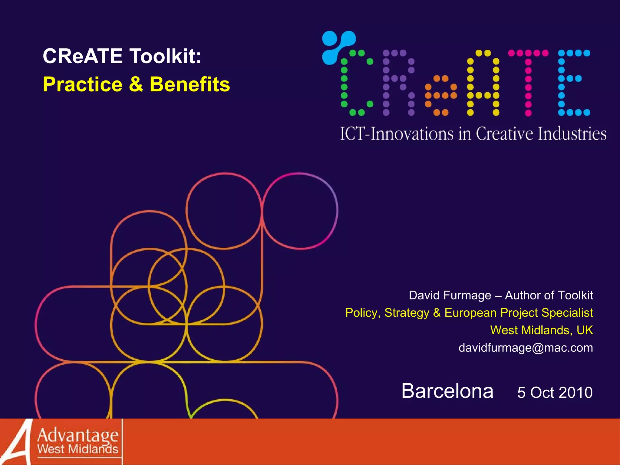 Create toolkit-barcelona-5oct10 | PPT