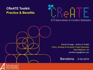 Create toolkit-barcelona-5oct10 | PPT