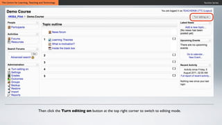Create Turnitin Assignment in Moodle (Basic) | PPT