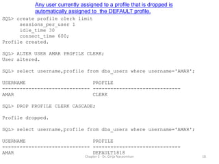 Create user database management security | PPT