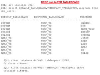 Create user database management security | PPT