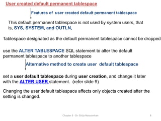 Create user database management security | PPT