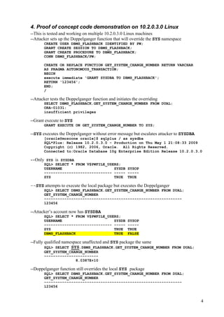 Create user to_sysdba | PDF