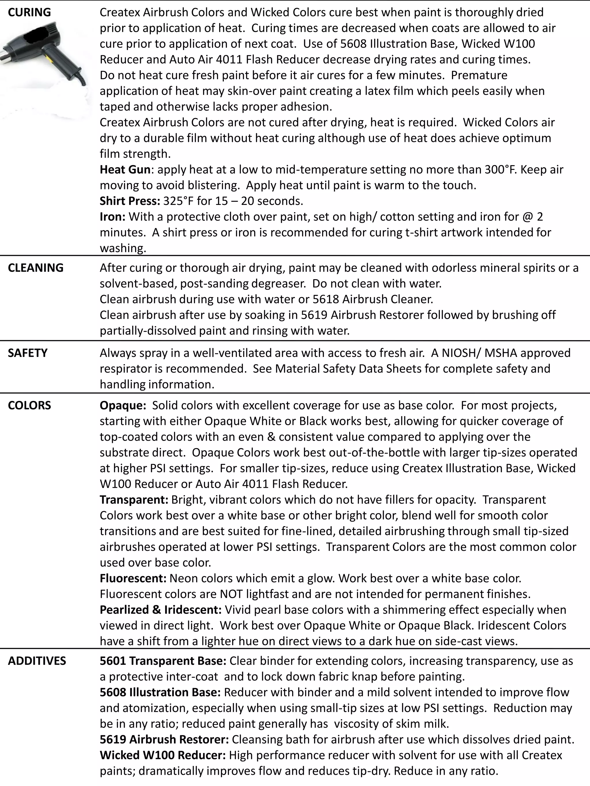 Createx Application Guide | PDF