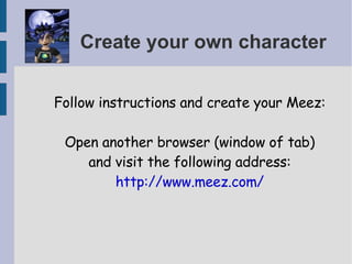 Create Your Character | PPT