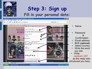 Create Your Character | PPT
