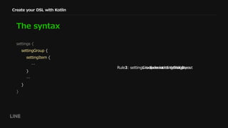 Create your DSL with Kotlin | PPT
