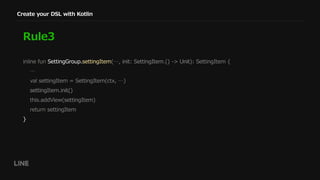 Create your DSL with Kotlin | PPT