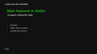 Create your DSL with Kotlin | PPT