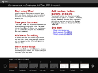 Word 2013 | PPT