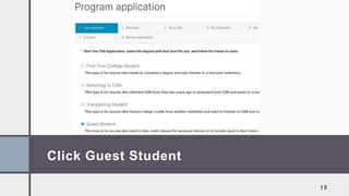 Create your NSHE Login | PPT