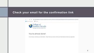 Create your NSHE Login | PPT