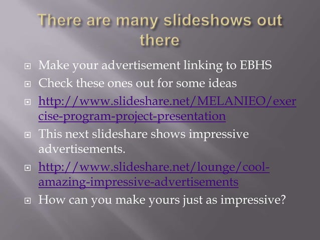 Create your own advertisement | PPTX