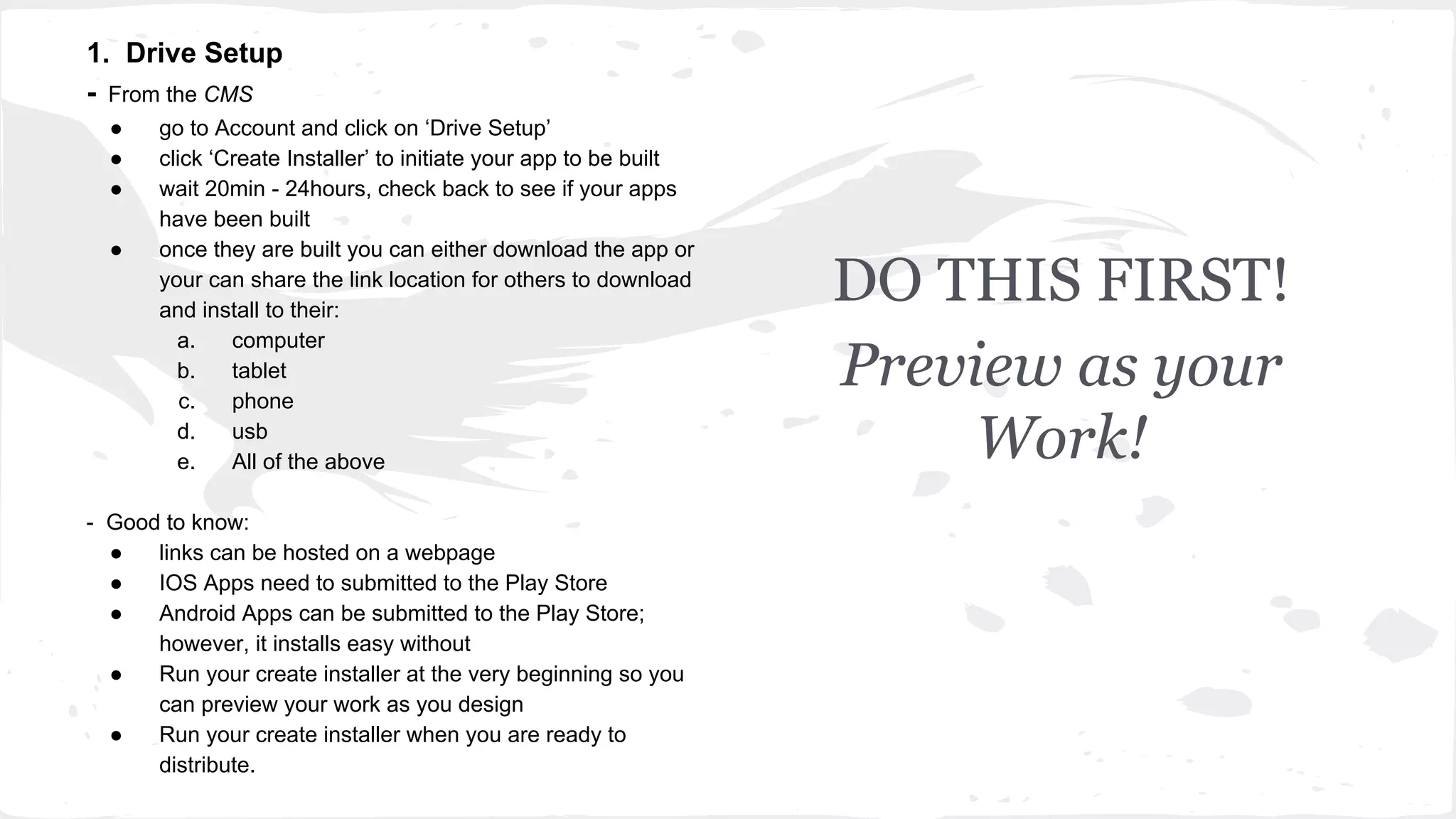 Create your own app | PPT