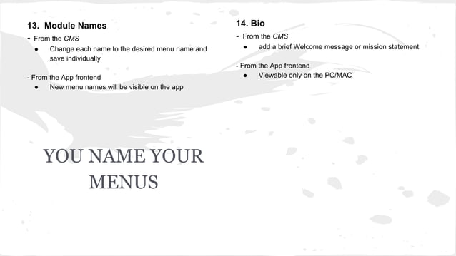 Create your own app | PPT