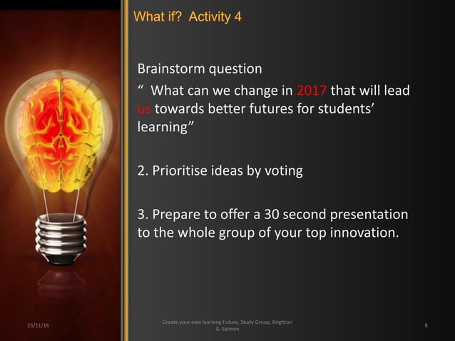 Create your own learning future | PPT