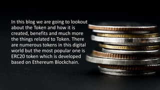 Create your own token | PPTX | Technology & Computing