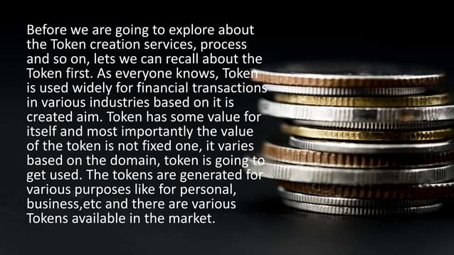 Create your own token | PPT