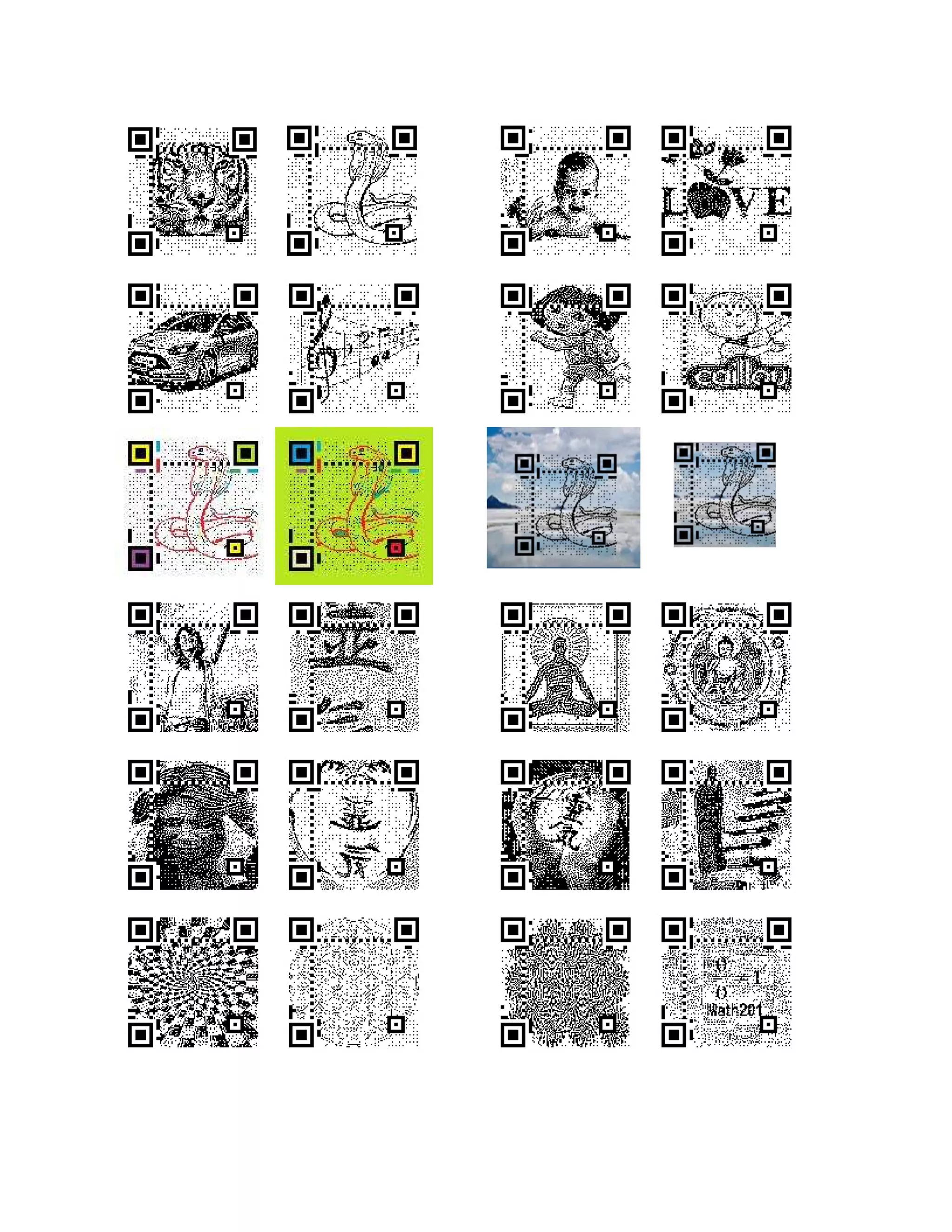 Create your qr codes creative designs embed logo multimedia | PDF