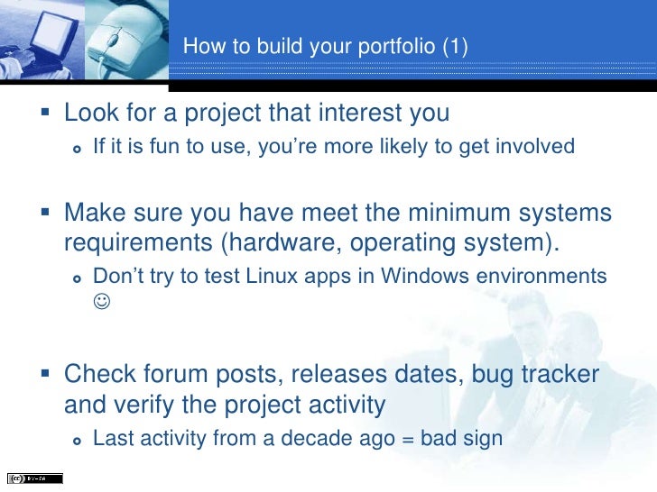 Create Your Tester Portfolio