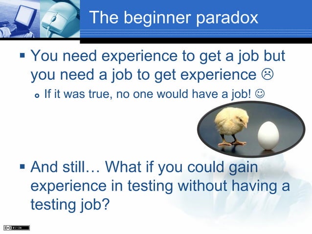 Create Your Tester Portfolio | PPT