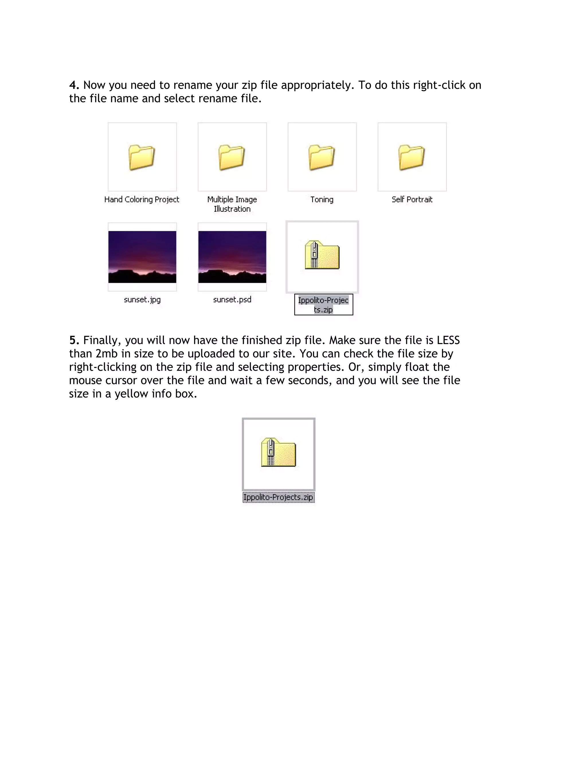 Create ZIP Files in Windows | PDF