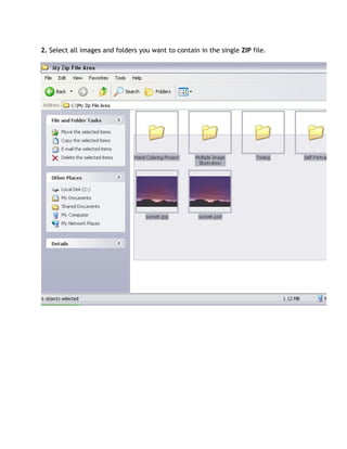 Create ZIP Files in Windows | PDF