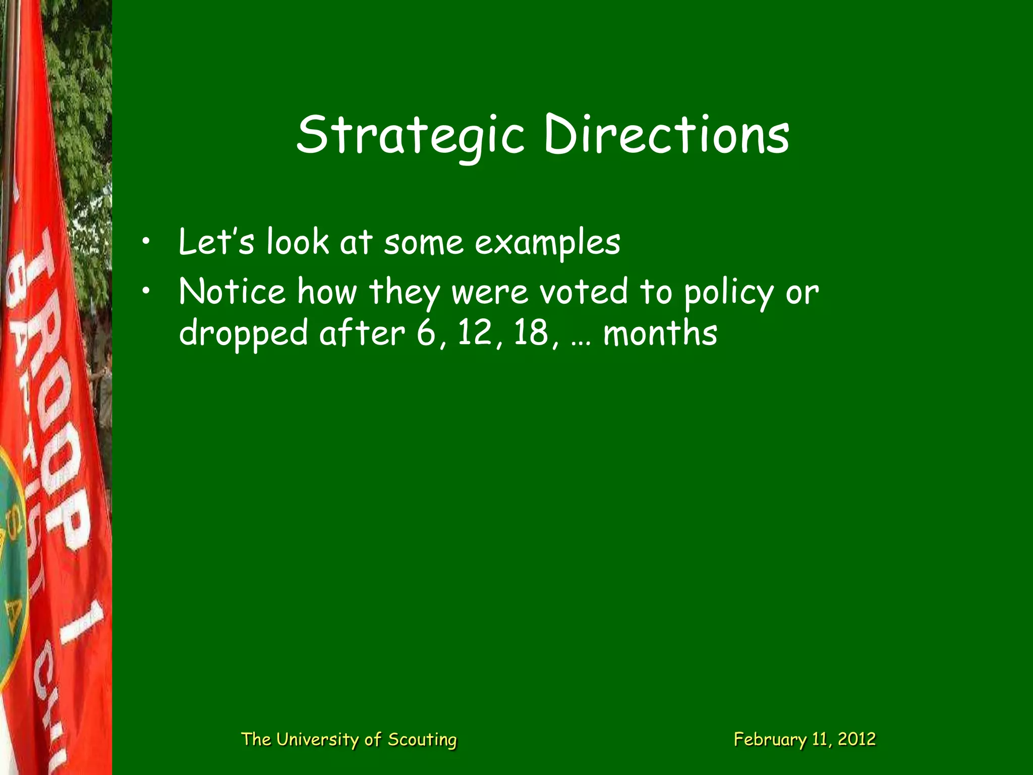 Creating a strategic_direction_for_your_troop | PPT