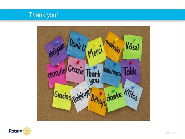 Rotary - Creating a public relations plan | PPT