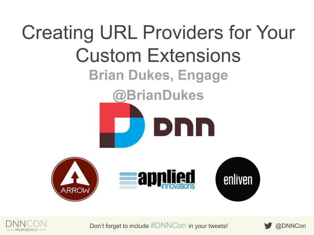 Creating URL Providers for your Custom Extensions | PPTX