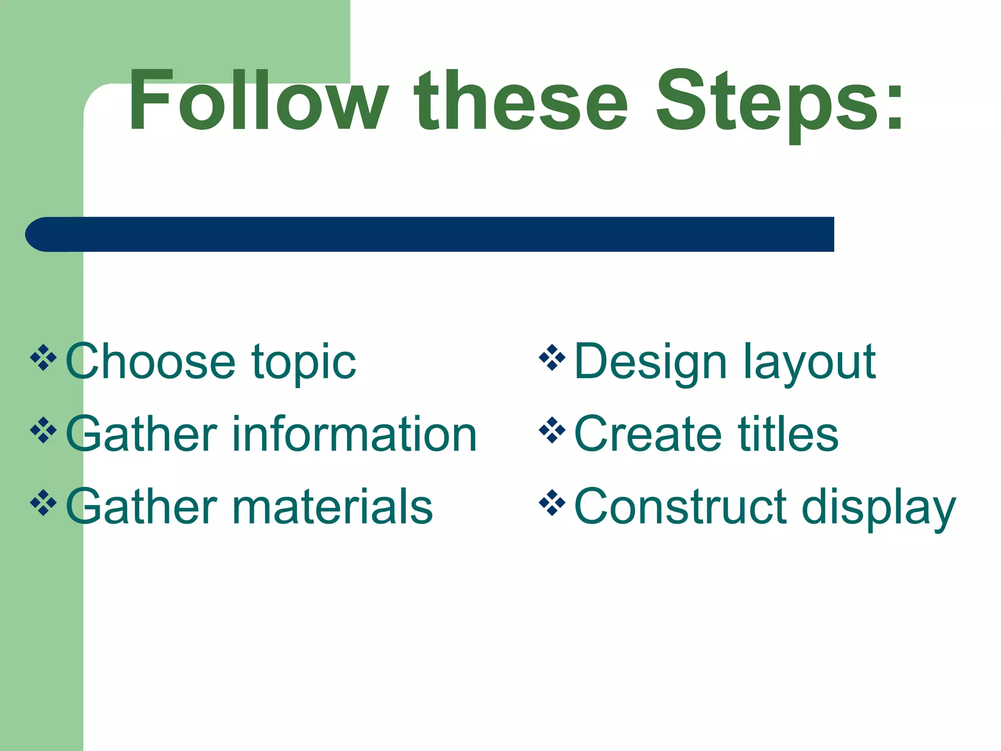 Creating a Bulletin Board | PPT