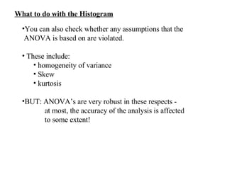 Creating a Histogram in SPSS | PPT