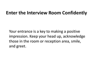 Creating a-job-interview-portfolio | PPT