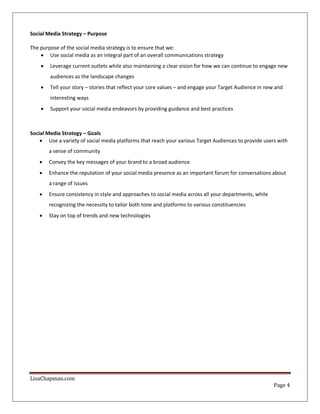 Creating a-social-media-strategy-worksheet | PDF