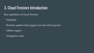 Creating a SPA blog withAngular and Cloud Firestore | PPT