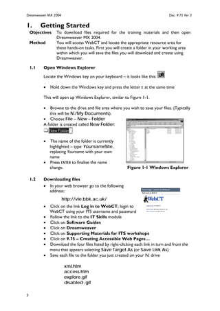 Creating Accessible Web Pages Using Dreamweaver Mx 2004 | PPT