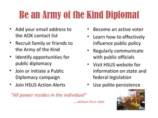 Creating An Army Of The Kind 08 08 | PPT