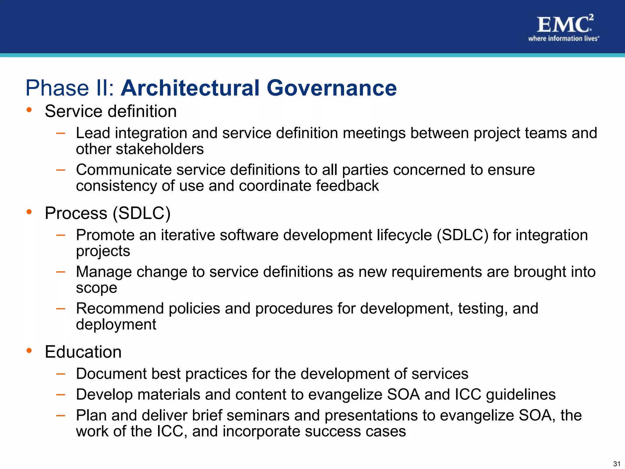 Creating An EA Governance Organization | PPT