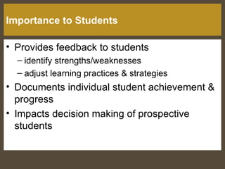 Creating Assessments | PPT
