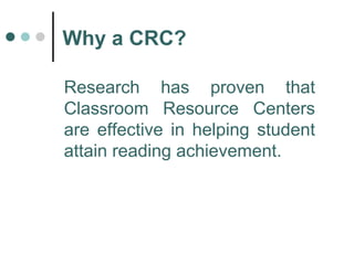 Creating Classroom Libraries | PPT